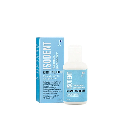 Порошок IsoDent для фиксации зубных протезов купить по выгодной цене