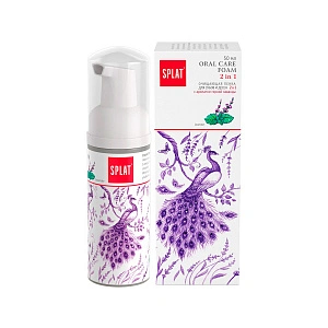 Пенка Splat Oral Care Foam горная лаванда купить по выгодной цене